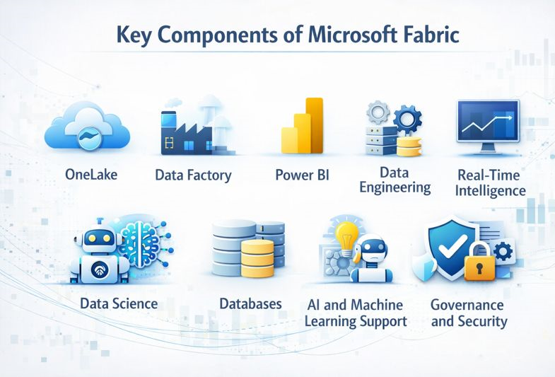 What Are the Key Components of Microsoft Fabric