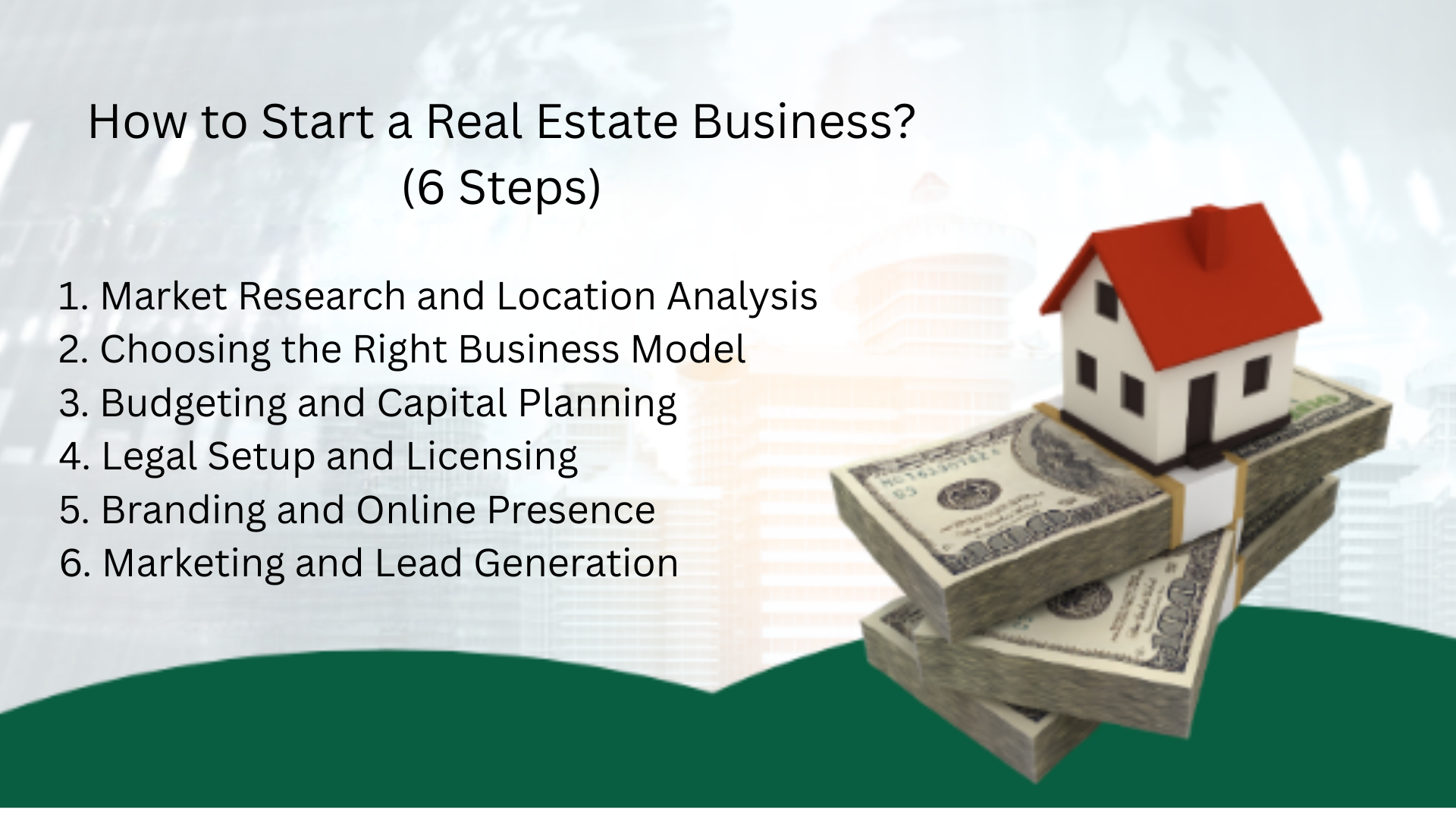 How to Start a Real Estate Business