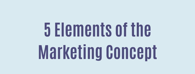 What is the Marketing Concept & Its 4Cs and 7Ps